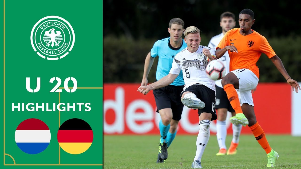 Germany's comeback win | Netherlands vs. Germany 1-2 | Highlights | U20 ...
