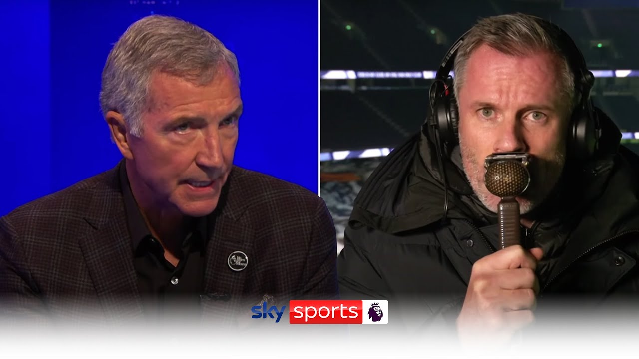 Jamie Carragher & Graeme Souness clash over Jordan Pickford's tackle on ...