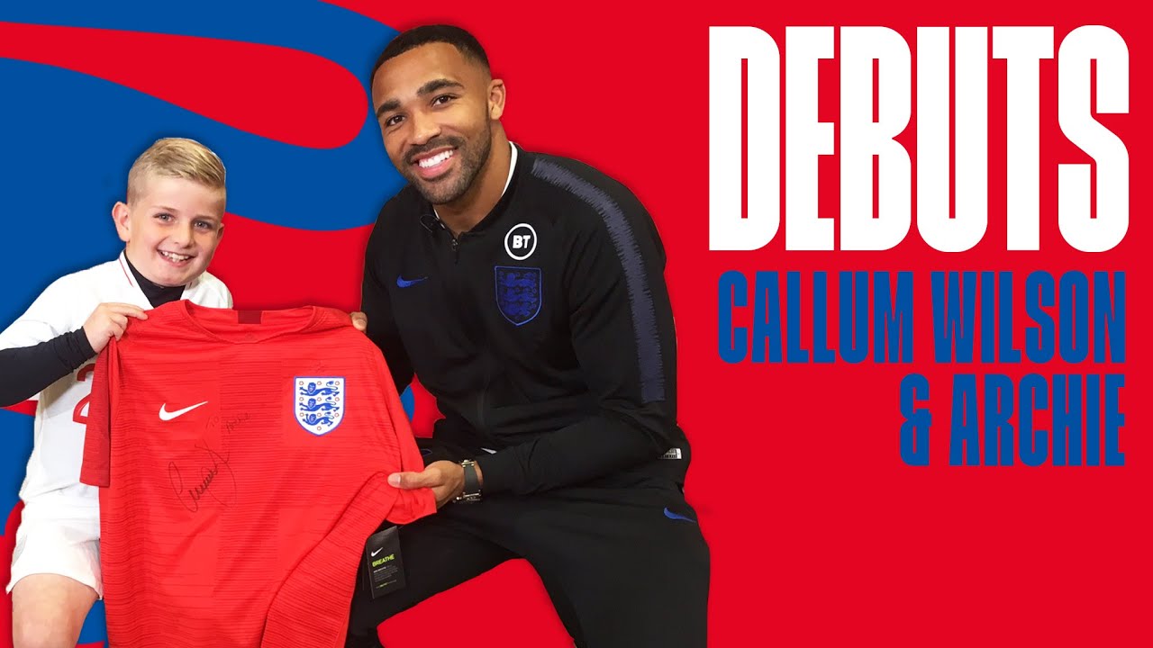 "What a Day for the Both of Us" | Callum Wilson surprises mascot from ...